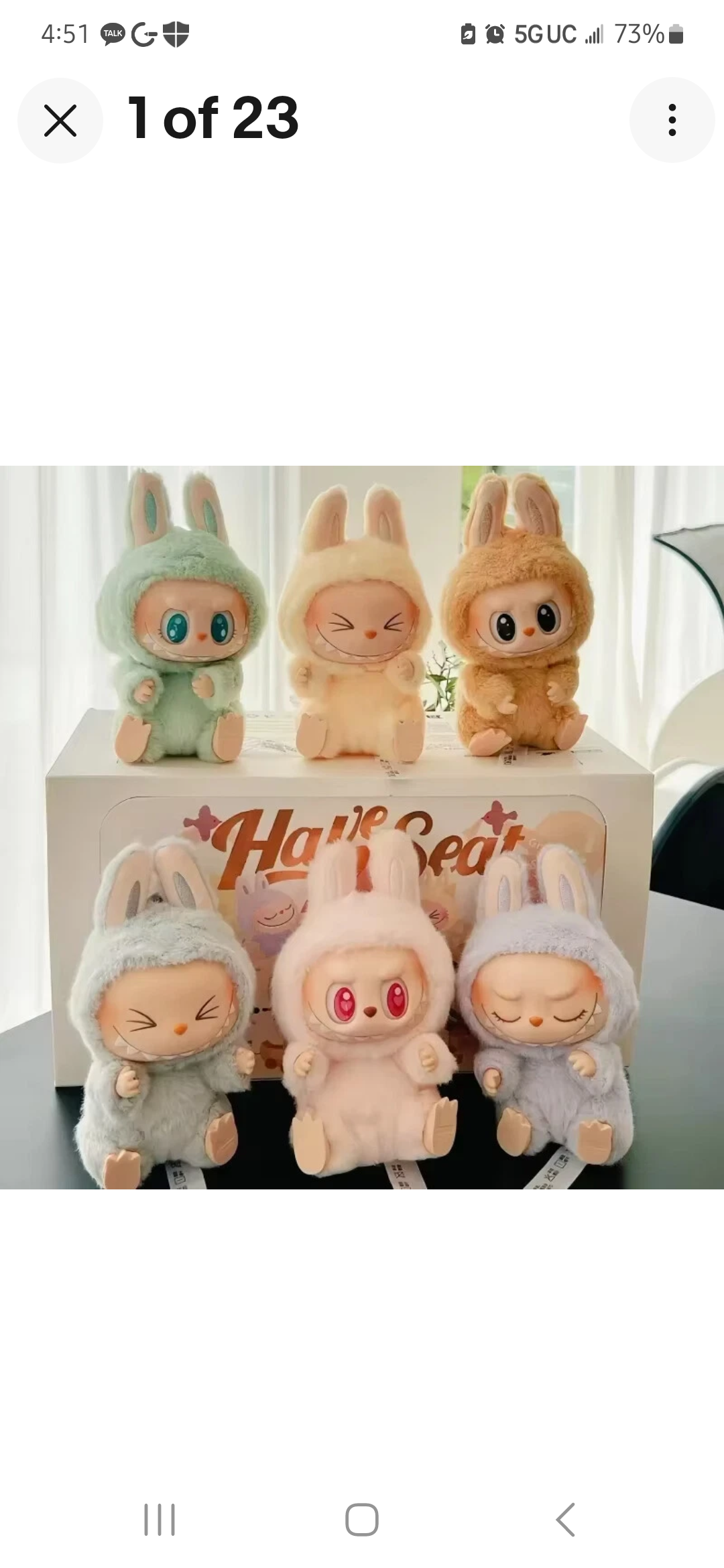 [WHOLESALE] KEYCHAIN LABUBU FUR (HAVE A SEAT) RANDOM SET – ABOUT QUEEN