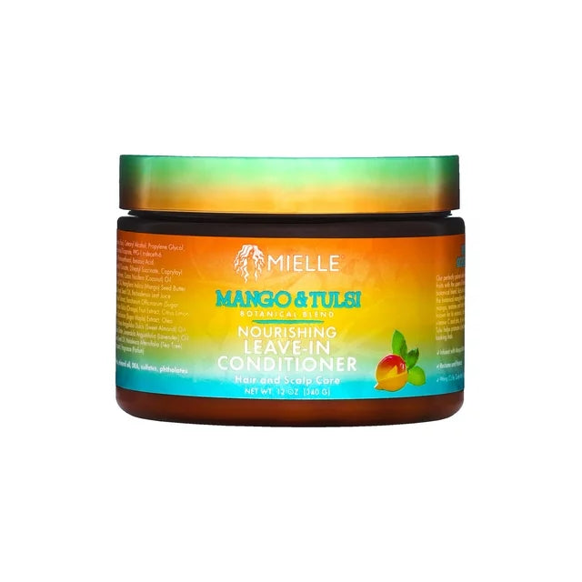 [WHOLESALE] MIELLE ORGANICS MANGO & TULSI LV-IN COND 12 OZ – ABOUT QUEEN