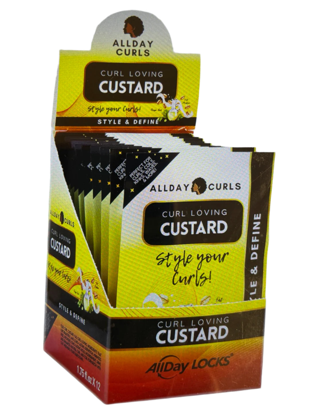 [WHOLESALE] ALL DAY CURLS CURL LOVING CUSTARD PACK 12EA – ABOUT QUEEN