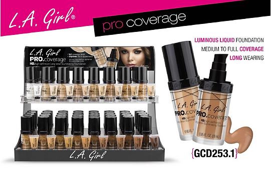 [WHOLESALE] LA GIRL PRO COVERAGE FOUNDATION DP – ABOUT QUEEN