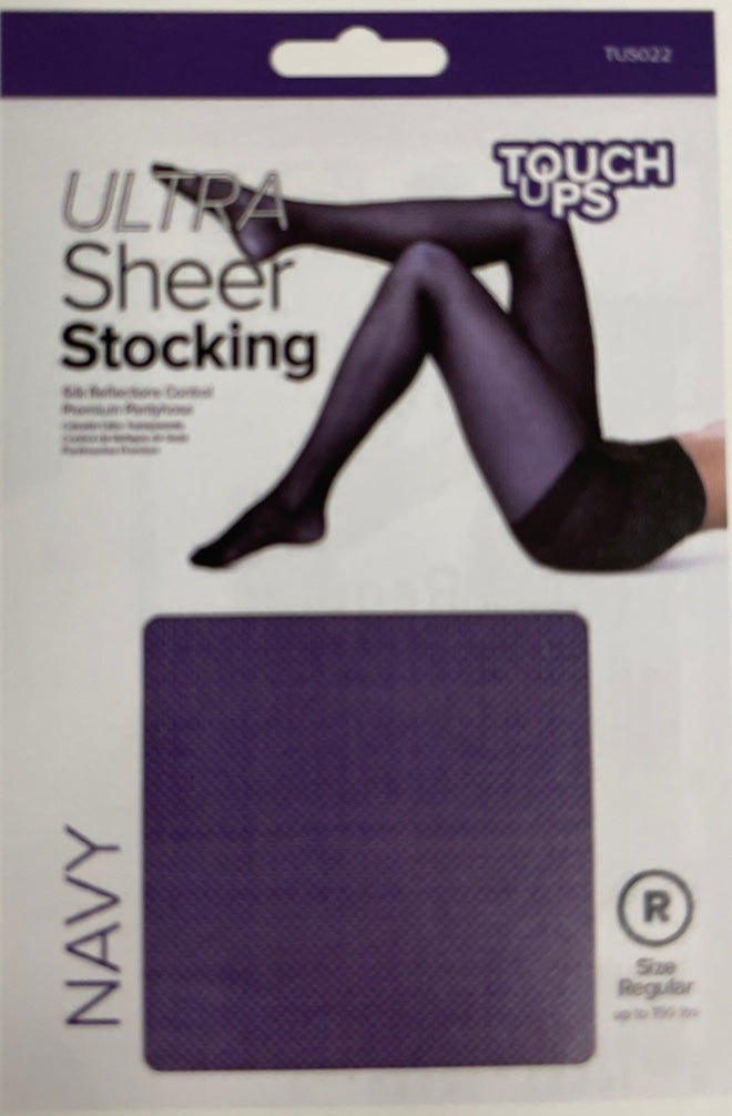 [WHOLESALE] ULTRA SHEER STOCKING NAVY TUS022~024 – ABOUT QUEEN