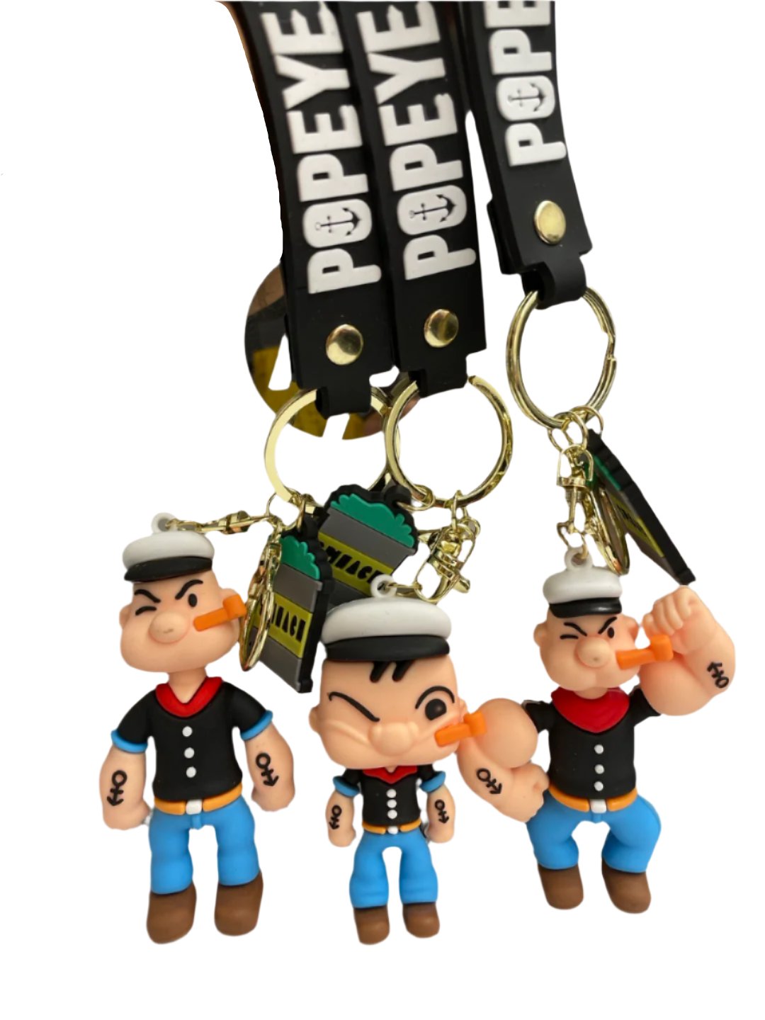 [WHOLESALE] KEYCHAIN - POPEYE SET (3 STYLE) – ABOUT QUEEN
