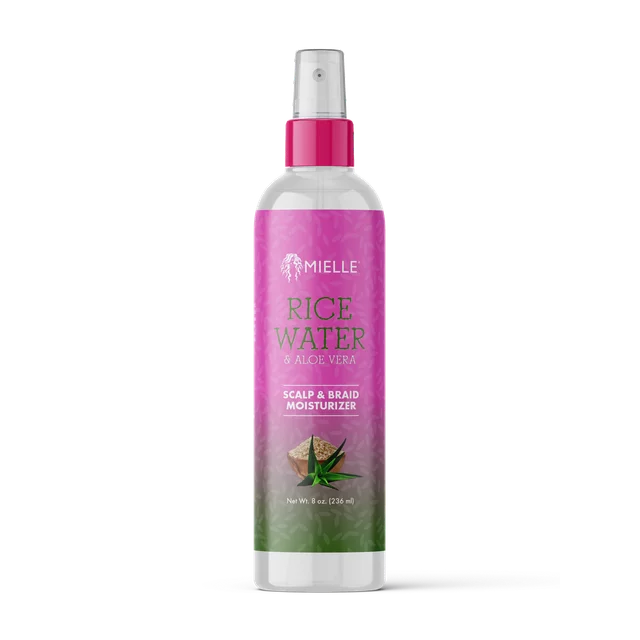 [WHOLESALE] MIELLE ORGANICS RICE WATER ALOE BRAID & SCALP MOIST 8 OZ ...