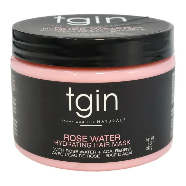 [WHOLESALE] TGIN ROSE WATER HAIR MASK 12 OZ – ABOUT QUEEN