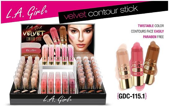 [WHOLESALE] LA GIRL VELVET CONTOUR STICK DP – ABOUT QUEEN